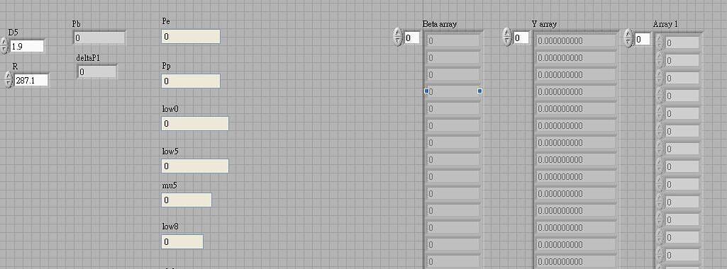 我想要把這ㄍ array變成固定的值 - LabVIEW作業習題研討區 - Science and Technology DataBase