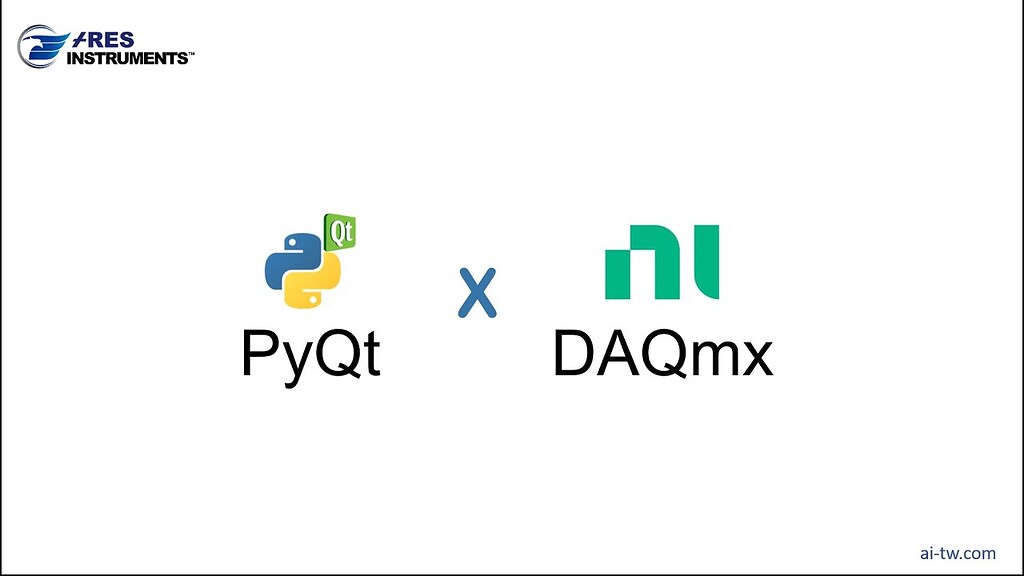 Programming Data Acquisition Using Pythonpyqt And Ni Daqmx Python