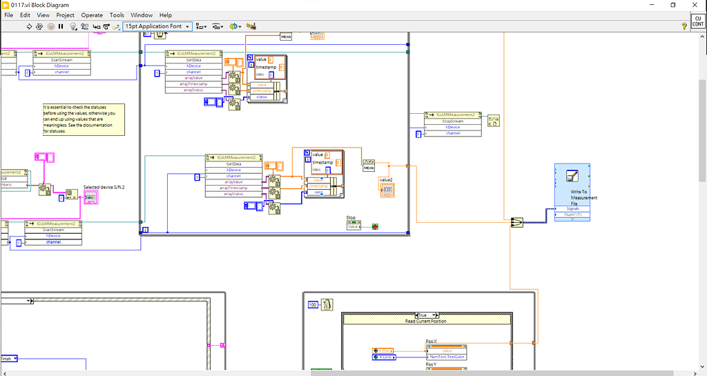 想問如何量測在特定距離的讀值 - LabVIEW - Science and Technology DataBase