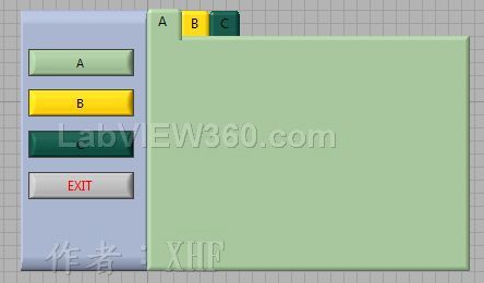 TAB CONTROL按鈕切換 - LabVIEW - Science and Technology DataBase